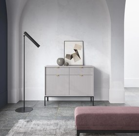 PSK Komoda NEMO KSZ104, Šedá 104 cm Dekor nohou: Černé