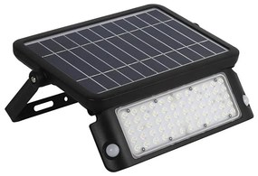 LED Solární reflektor se senzorem LED/10W/3,7V 4000K IP65 7200 mAh