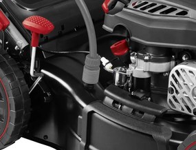 Parkside Performance Benzínová sekačka na trávu s pojezdem a s elektrickým startováním PPBRM 46 B2
