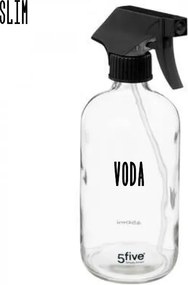 5Five® Rozprašovač na vodu/čistící prostředky, DISTRI, 450ml - čiré sklo