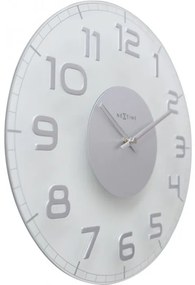 Designové nástěnné hodiny 8817tr Nextime Classy round 30cm