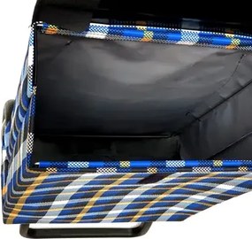 Rolser Jean Scottish 2 šedá / Nákupní taška na kolečkách / 2 kolečka /