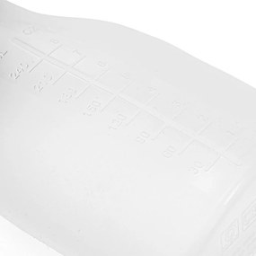 Silikonová lahvička na mateřské mléko New Baby hnědá