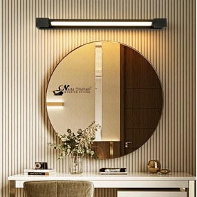 Brilagi-LED Koupelnové osvětlení zrcadla AQUA LINE LED/18W/230V 60 cm IP44 černá
