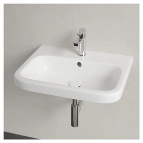 Villeroy & Boch ARCHITECTURA - Umyvadlo, 550x470x180 mm, s přepadem, bílá alpin CeramicPlus 41885GR1