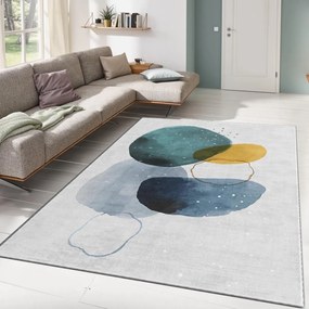 Conceptum Hypnose Kusový koberec ALHO CARPET-39A, Vícebarevná Rozměr koberce: 140 x 220 cm