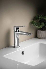 Aqualine Flery umyvadlová baterie stojánková páková chrom FY002