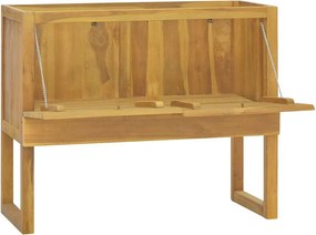 Koupelnová skříňka 90 x 40 x 75,5 cm masivní teakové dřevo 338248