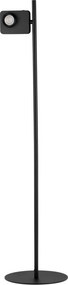 Černá hliníková LED stojací lampa s ohybatelnou konstrukcí/stmívatelná (výška 131 cm) Kedros – Nova Luce