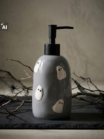 Sinsay - Dávkovač na mýdlo s halloweenským motivem - šedá