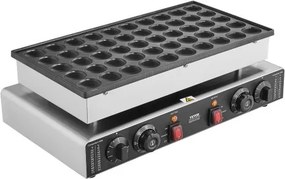 50PCS 43 mm Mini holandský palačinkář komerční Dorayaki Baker 1700 W