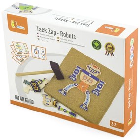 Dřevěná zatloukačka robot