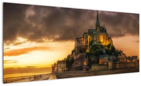 Obraz Mont Saint-Michel (100x40cm)