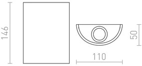 RED - Design Rendl - R12592 - LED Nástěnné svítidlo DAFFY LED/6W/230V bílá