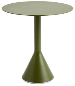 HAY Zahradní stůl Palissade Cone Ø70, Olive