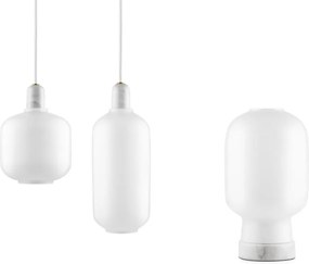 Normann Copenhagen Závěsná lampa Amp Large, white 502074