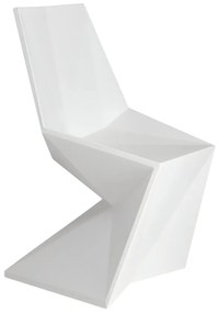 OnaDnes -20% VONDOM Bílá plastová jídelní židle VERTEX