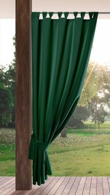 ZAHRADNÍ VODĚODOLNÝ ZÁVĚS NA POUTKÁCH GARDEN 155X200 CM ZELENÁ