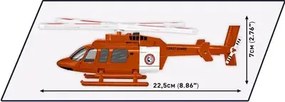 COBI 26627 Stavebnice Bell 407 Pobřežní stráž / 1:48 / 210 dílků