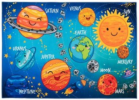 Obsession Dětský koberec My Torino Kids 230 Solar System Rozměr koberce: 160 x 230 cm