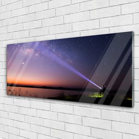 Plexisklo-obraz Hvězdy Noc Mlěčná Dráha 125x50 cm