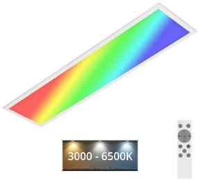 Brilo Brilo - LED RGBW Stmívatelné stropní svítidlo SLIM LED/24W/230V 100x25 cm + DO BL1239