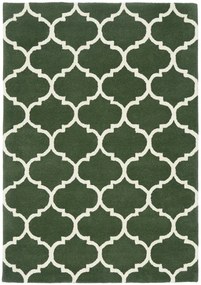 Zelený  koberec Swans Ogee Green Rozměry: 120x170 cm