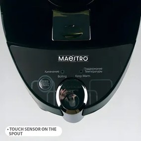 Maestro MR-081 nerez, černá / Rychlovarná konvice / 750 W / 4,5 l / re