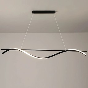 Toolight Toolight, LED závěsná lampa 120cm, 27W, 3000K, LHJ019-CP, černá, OSW-50004