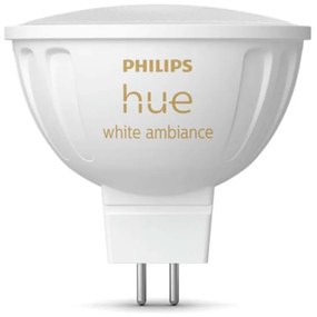 Philips Hue Smart žárovky - Chytrá LED žárovka GU5,3, MR16, 5,1 W, stmívatelná, bílé světlo 929003575201