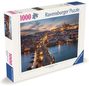 Puzzle ravensburger 120006749 česká kolekce: praha v noci