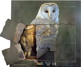 Just Jigsaws 647 Sova a její životní cyklus - dřevěné vrstvené puzzle