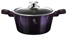 BERLINGERHAUS Kastrol s poklicí s titanovým povrchem 20 cm Purple Eclipse Collection BH-6628