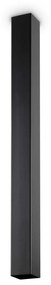 Ideal Lux Stropní svítidlo SKY PL1 H75, š. 6 cm, v. 75 cm Barva: Černá