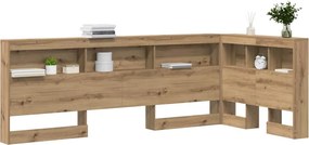 Úložné čelo postele Artisanový dub Kompozitní dřevo 3335524