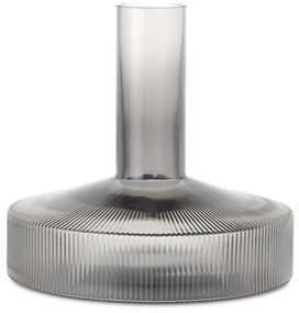 Ferm Living Karafa na víno Ripple Smoke 1,1 l