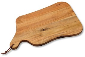Dřevěný servírovací tác Wavy, 42,5x25 cm