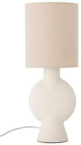 Béžová stolní lampa s textilním stínidlem (výška 54,5 cm) Sergio – Bloomingville