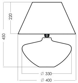 4concepts Designová stolní lampa MADRID GREEN Barva: Bílá