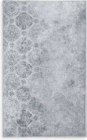 Koberec Lotus7, 80x140 cm, stříbrný