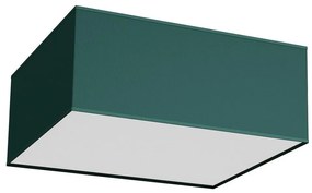 Stropní svítidlo VERDE 3xE27/60W/230V 50x50 cm zelená