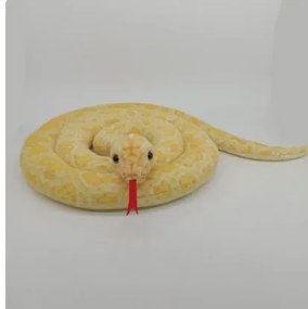 Dlouhý plyšový had - více variant i velikostí Barva: žlutý had, Rozměry: 190-200 cm
