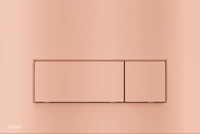 Alca Thin splachovací tlačítko pro WC zlatá-měděná M57-RG-M