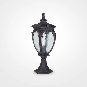 M O414FL-01BZ Venkovní svítidlo Fleur E27 60W bronz antik hliník čiré sklo IP44 - MAYTONI