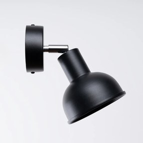 Sollux Lighting Nástěnné svítidlo ELBA černé