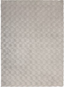Obsession, Kusový koberec Diamond Cut 800 Grey, 80x150, šedá, ložnice