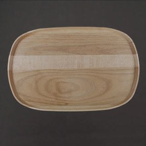AMADEA Dřevěný podnos, masivní dřevo, 31 cm