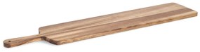 Podlouhlá krájecí deska z akáciového dřeva, 40 x 26 cm