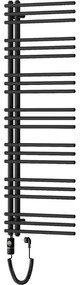 Mexen Neptun, elektrické topné těleso 1400 x 500 mm, 600 W, černá, W101-1400-500-2600-70