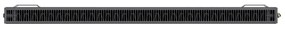 Mexen, Mexen Line CVL21 panelový radiátor 500 x 1400 mm, spodní připojení, 1412 W, antracit - W621L-050-140-66